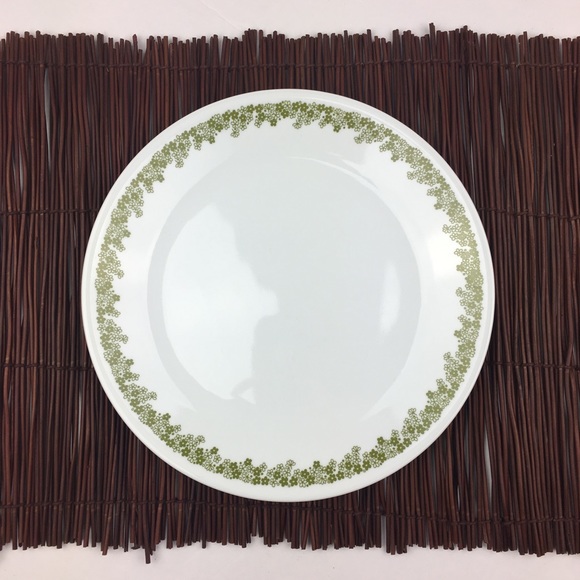 Corelle | Dining | Vintage Corning Corelle Crazy Daisy Green Plates ...